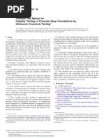 ASTM D4435 Pull Out Test Rock Bolt | PDF | Structural Load | Screw