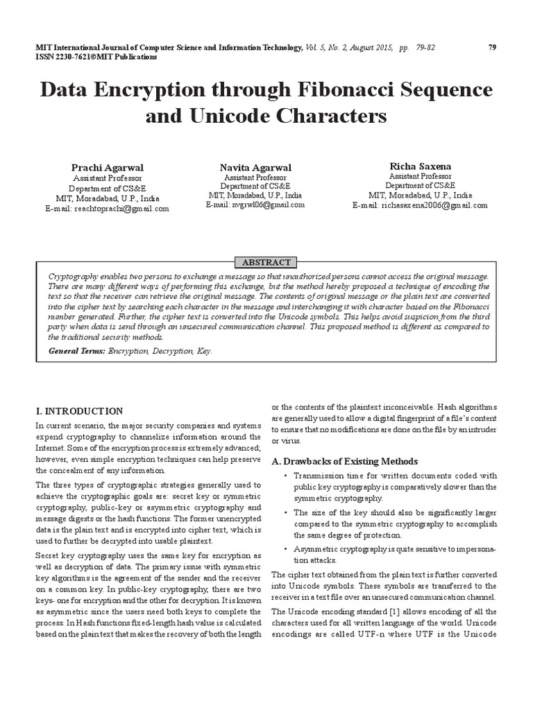 Fibonacci Series PDF | PDF | Cryptography | Key (Cryptography)