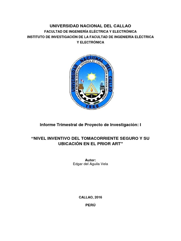 Caratula Informe | PDF