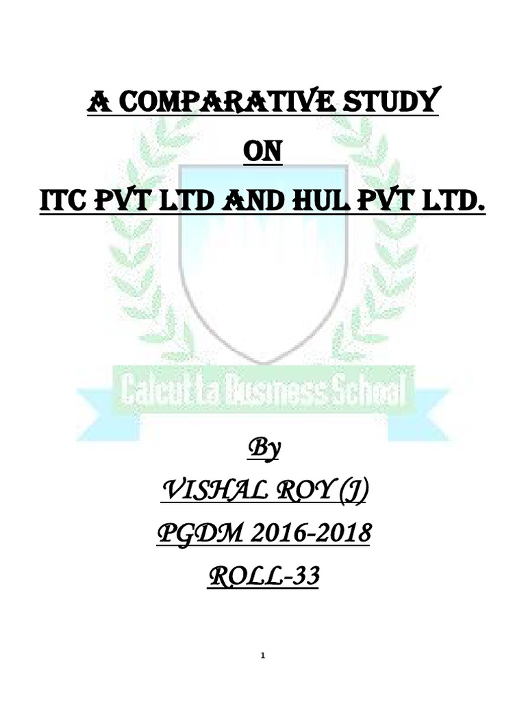 HUL vs ITC: Financial Comparison 2015-16 | PDF | Dividend | Equity ...