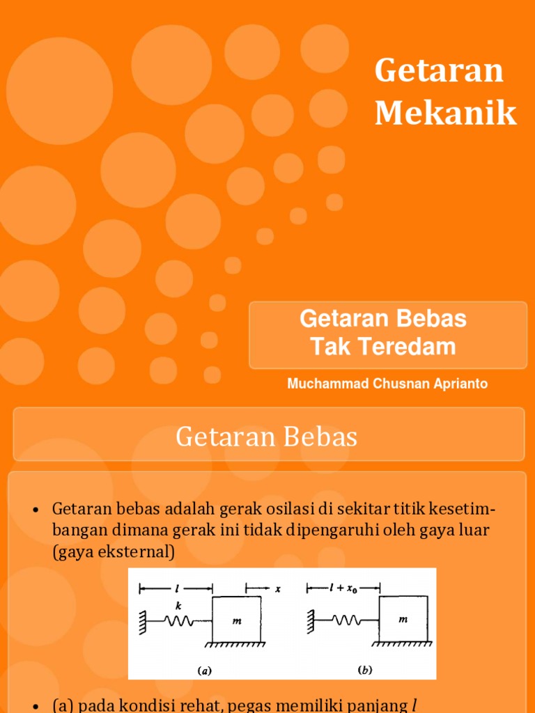 Getaran Bebas Mekanik | PDF