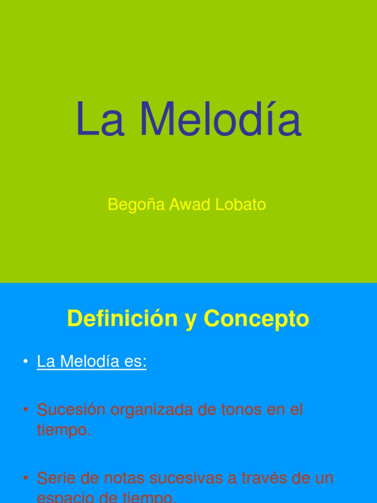 La Melodia | PDF | Melodía | Periodo Clásico (Música)