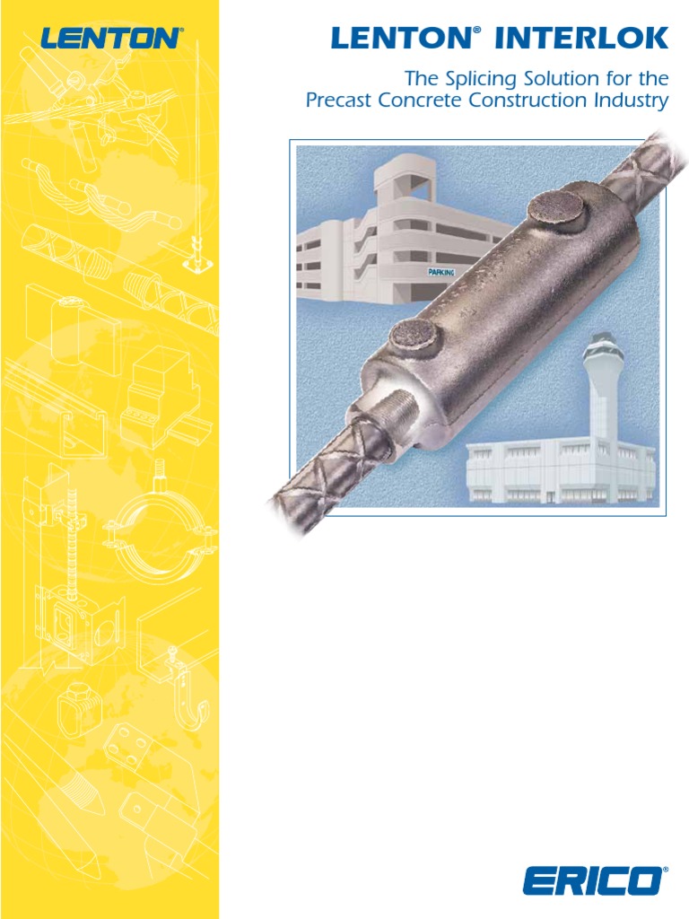 Lenton Interlok - Cp7c-Wwen | PDF | Precast Concrete | Concrete