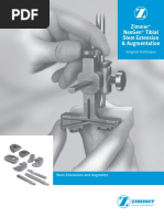 Zimmer Trabecular Metal Tibial Cone Surgical Technique | PDF | Dental ...