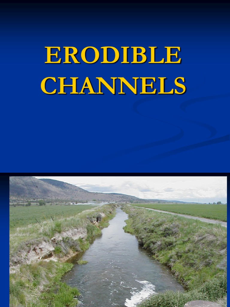 10 Erodible Channels | PDF | Erosion | Continuum Mechanics