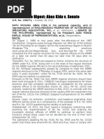 Datu Michael Abas Kida Vs Senate of The Philippines | PDF | Political ...