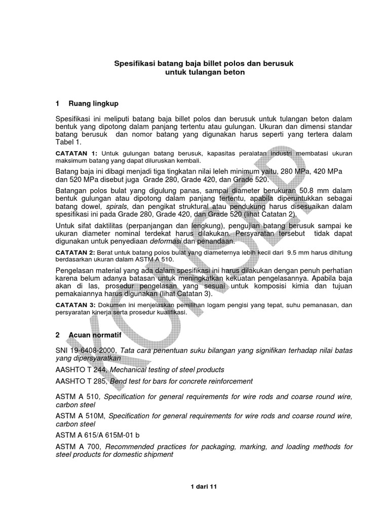 Aashto M 31 PDF | PDF