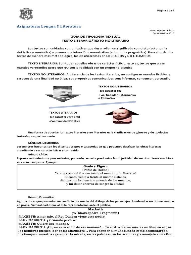 7 Lenguaje Tipología Textual TL TNL PDF | PDF | Verbo | Lingüística