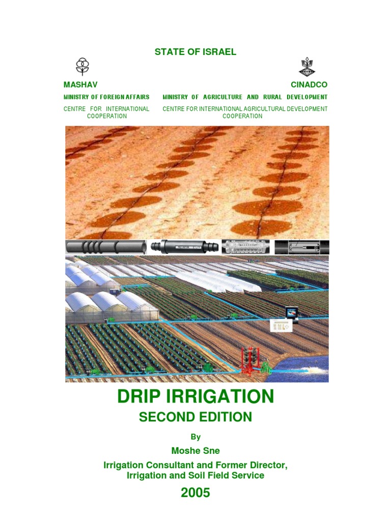 Drip Irrigation Manual 2005 - Israel | PDF