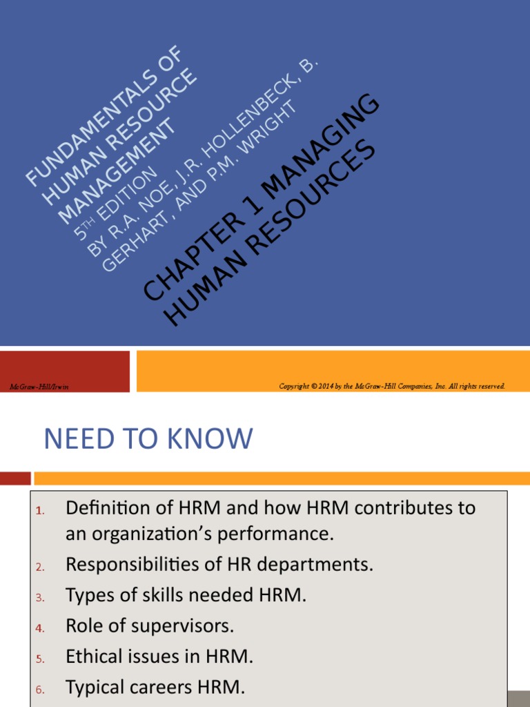 IPPTChap 001 | PDF | Human Resources | Human Resource Management