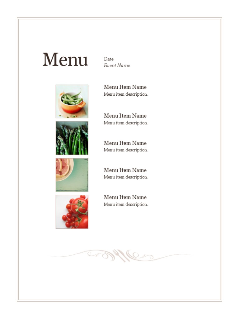 Musat Space Event Menu | PDF | Language Arts & Discipline