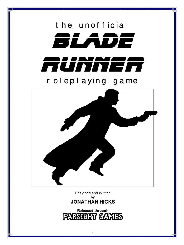 Blade Runner RPG | PDF