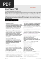 Shell Turbo Oil T 32 Datasheet | PDF | Motor Oil | Turbocharger