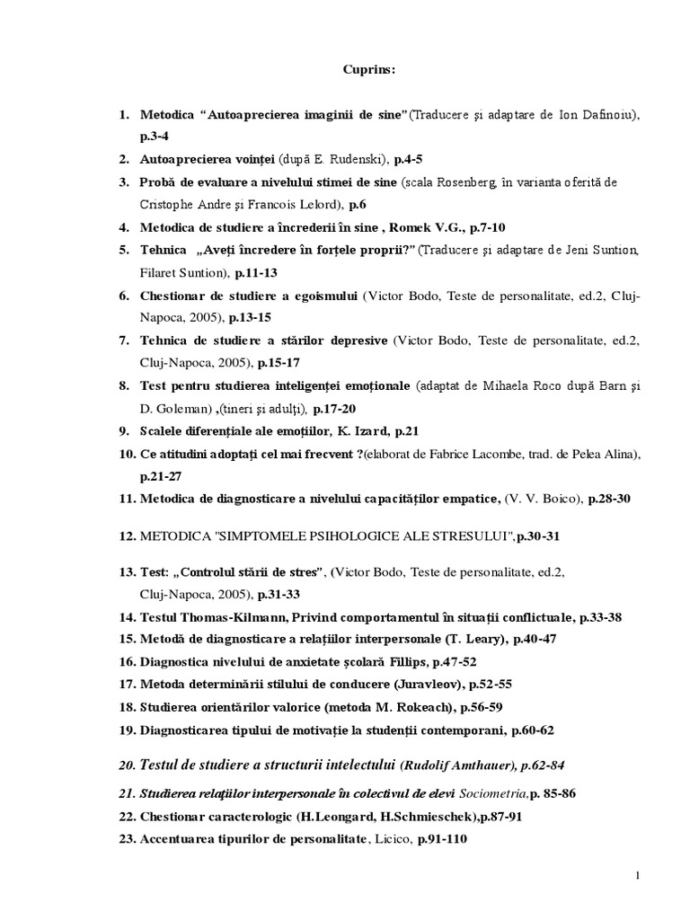 Teste Diferite PDF | PDF