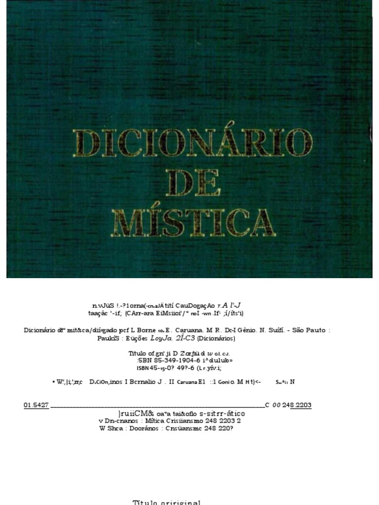 Dicionario-de-Mistica.pdf (1).pdf | Deus | Isaac