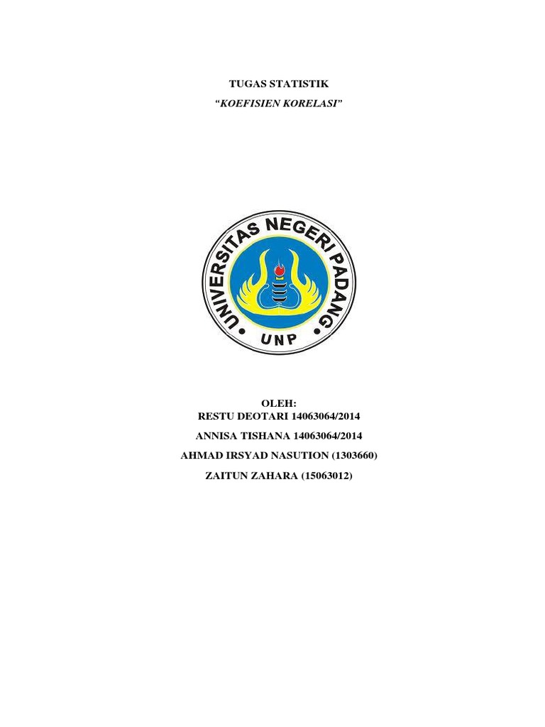 Korelasi Antara Pendapatan dan Pengeluaran | PDF