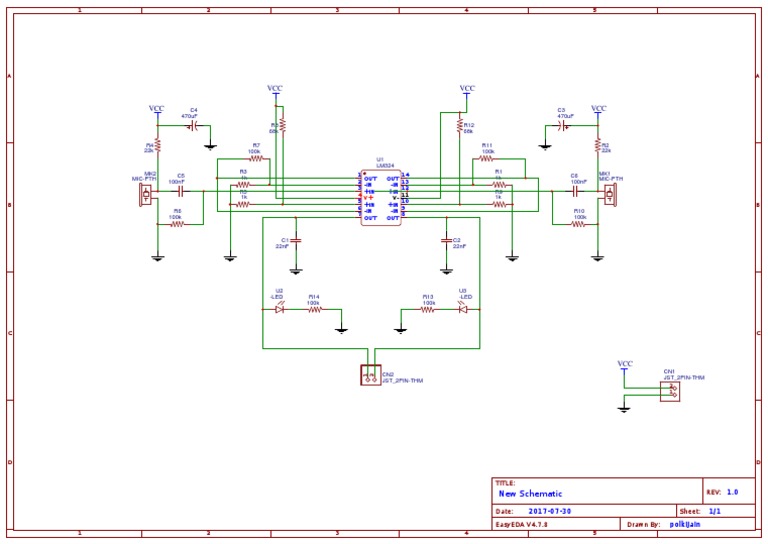 Complete-Board Schematic For Sound Sensor | PDF