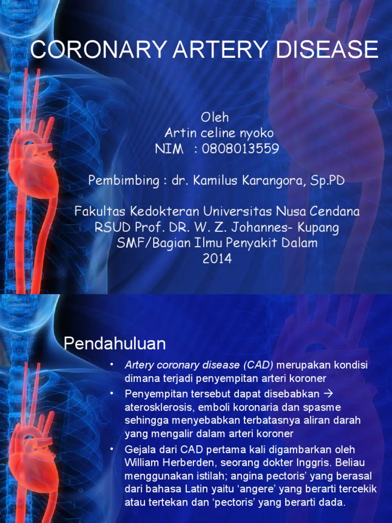 Coronary Artery Disease | PDF