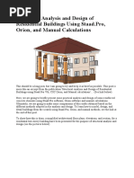 Unit 13 (DESIGN OF SHORT BRACED COLUMNS) | PDF | Bending | Column