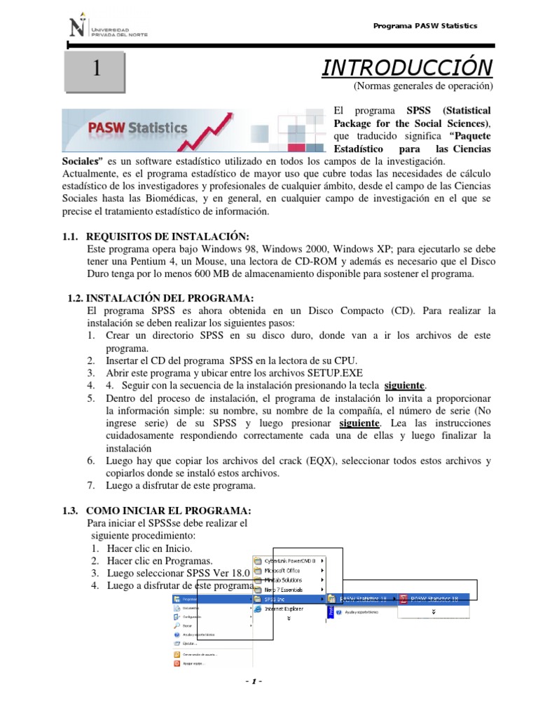 Manual Spss Upn | PDF | Spss | Microsoft Excel Manual Spss Upn | PDF | Spss | Microsoft Excel