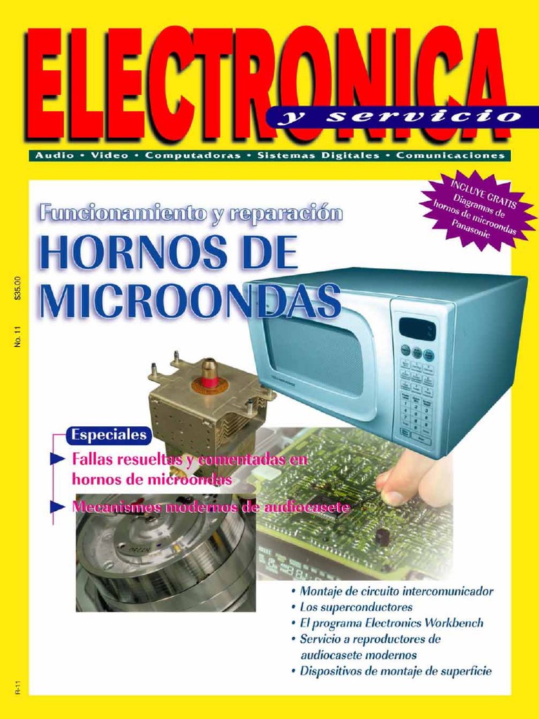 Funcionamiento y Reparacion de Hornos de Microondas PDF | PDF | Microprocesador | Compatibles ...