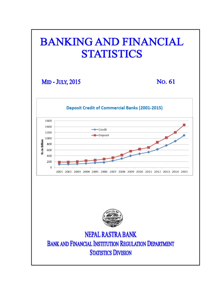 Banking and Financial Statistics--No 61 July 2015 | Deposit Account | Banks