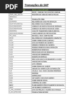 Principais Tabelas SAP SE16N | PDF | Contabilidade | Economias