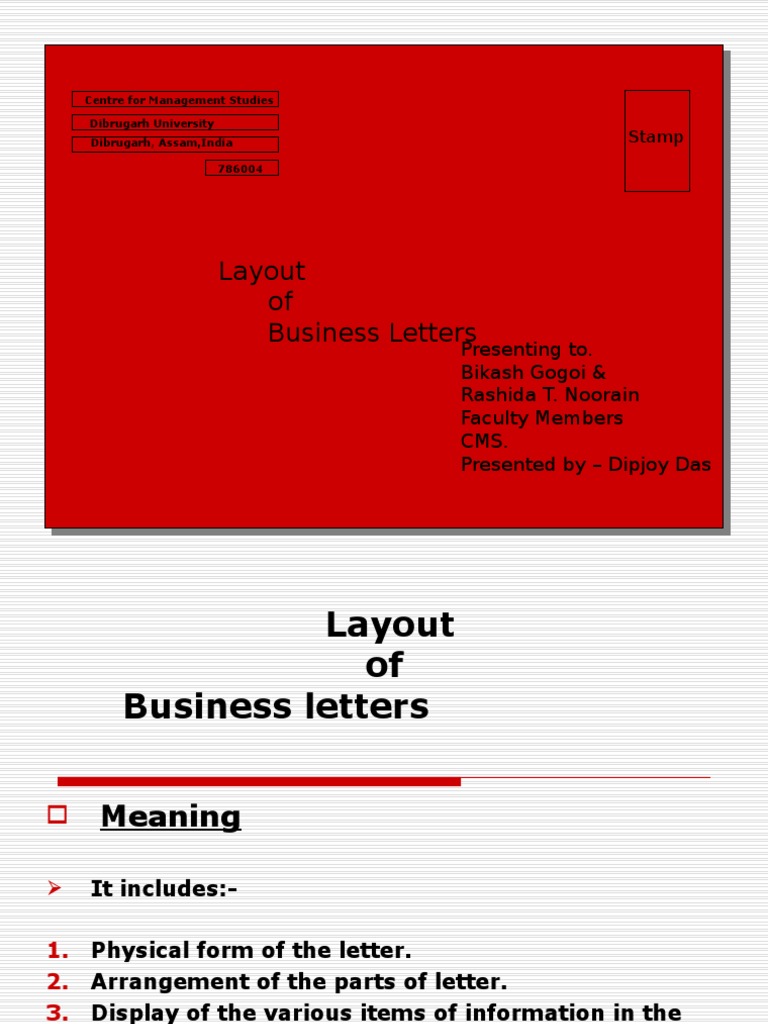 Business Letter Layouts Explained | PDF | Symbols | Text