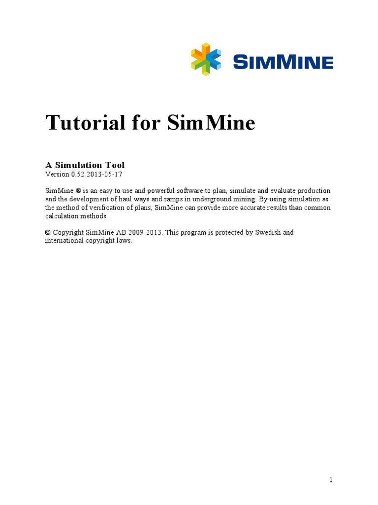 Simmine Manual Pdf Installation Computer Programs Databases