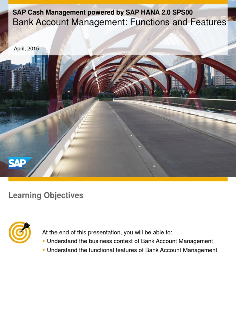 Bank Account Management - Functions and Features | PDF | Microsoft ...