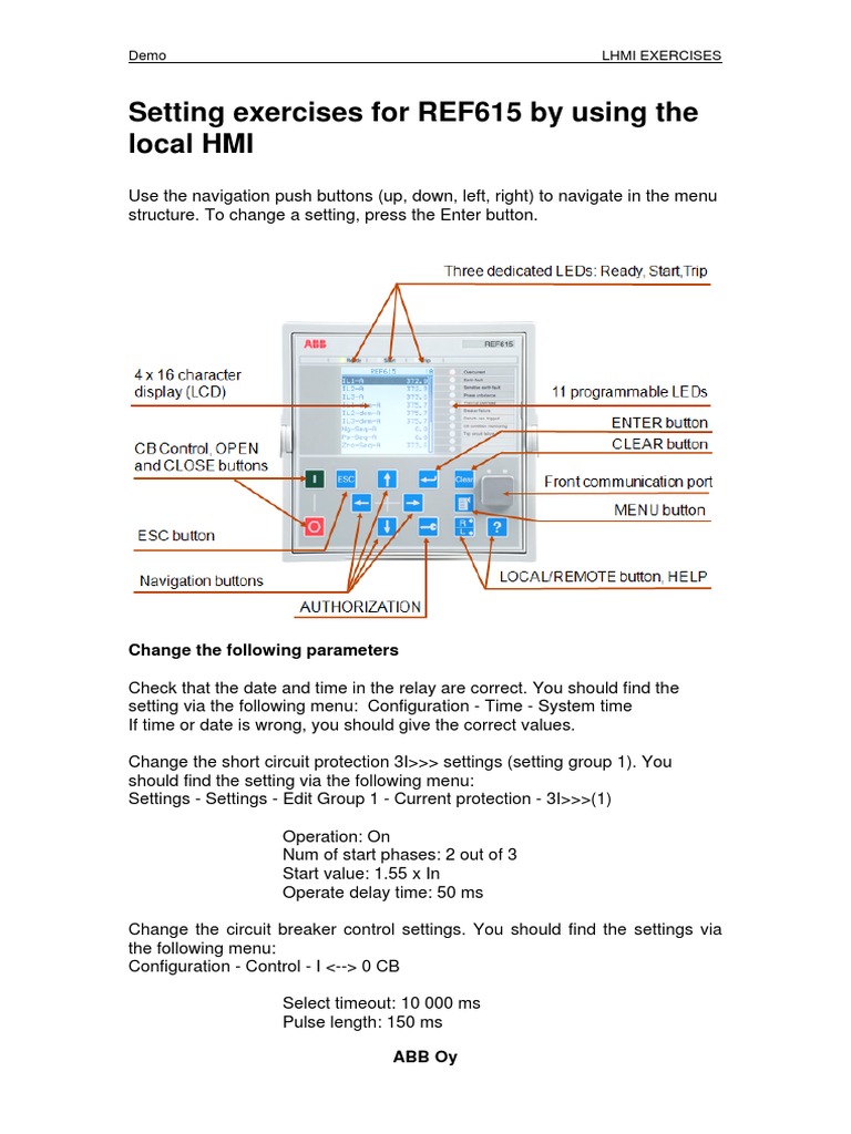 Demo Box Guide 615 PDF | PDF | Parameter (Computer Programming) | Port (Computer Networking)