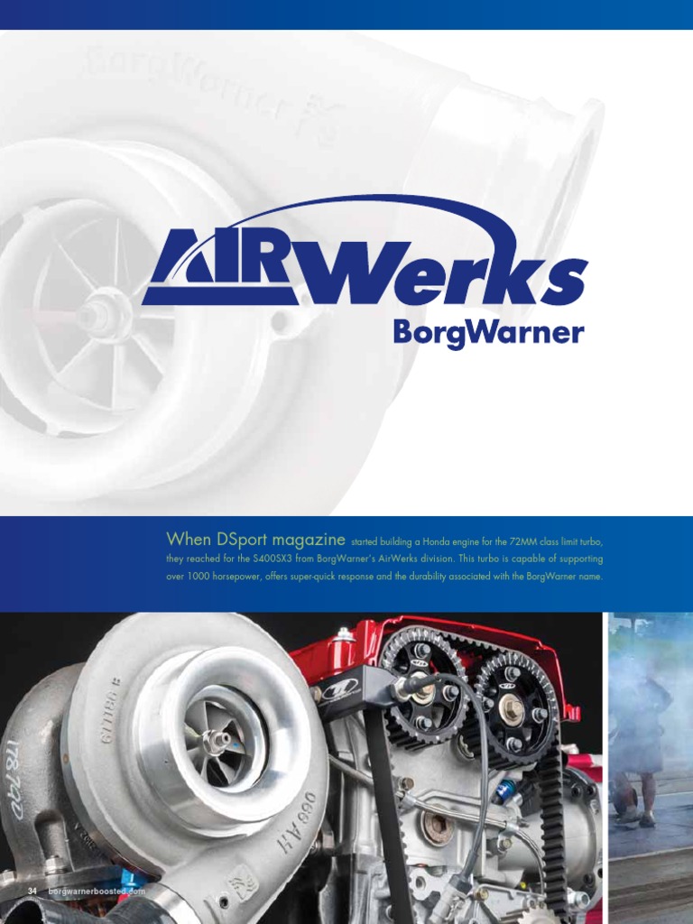 BorgWarner Turbo Systems Overview | PDF | Turbocharger | Turbine