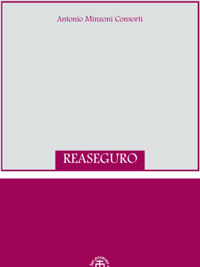 Reaseguro PDF | PDF | Seguro | Póliza de seguros