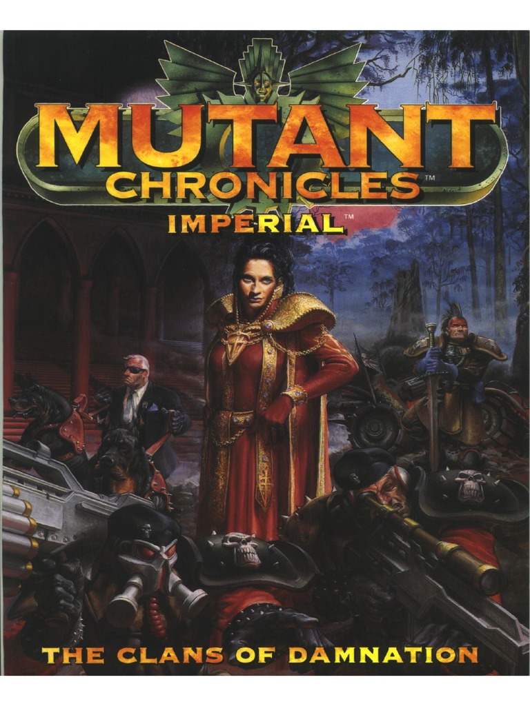 RPG - MutantChronicles Imperial + Mishima + Cybertronic | PDF
