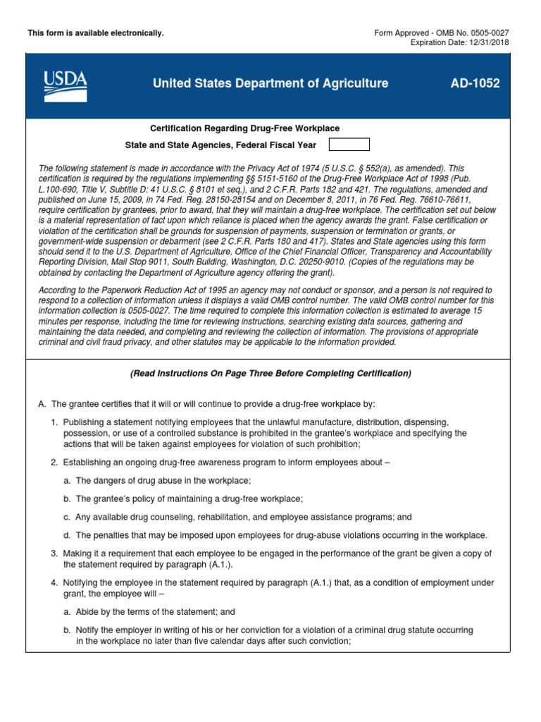 Ad 1052-V1.0 PDF | PDF | Controlled Substances Act | United States Code