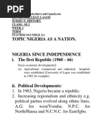 Bece History Past Questions and Answer PDF Download Free | PDF | Nigeria