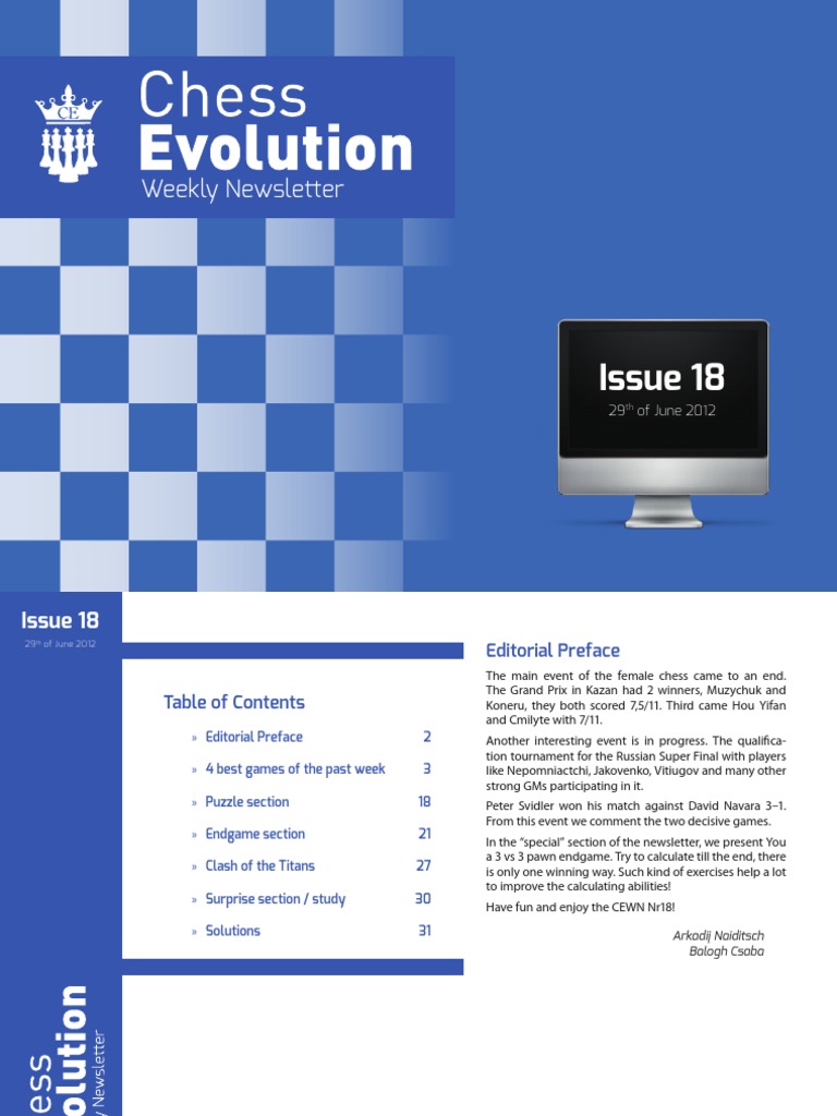 Cewn 18 | PDF | Board Games | Chess