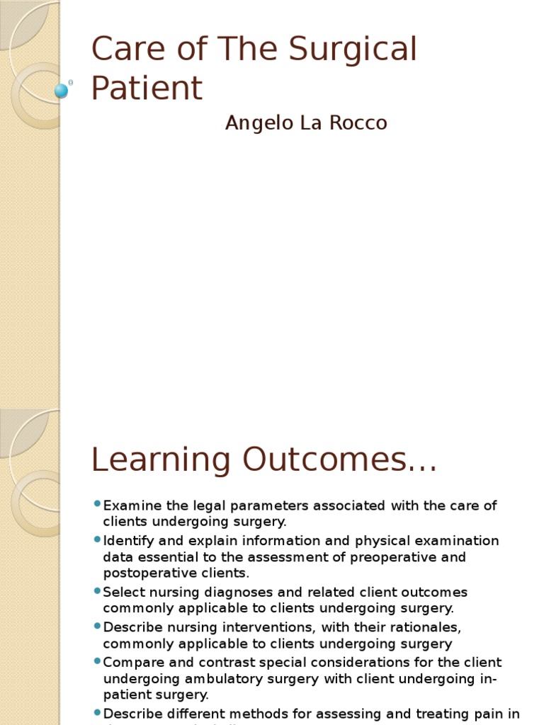 Care of The Surgical Patient-2015 Revision | PDF | Surgery | Anesthesia