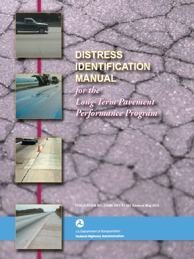 Distress Manual 2014 | PDF | Road Surface | Concrete