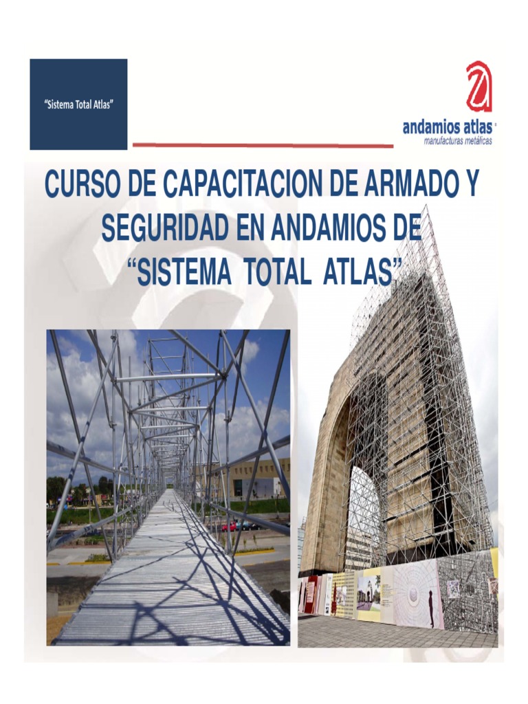 Andamios Atlas PDF | PDF | Andamio | Tornillo