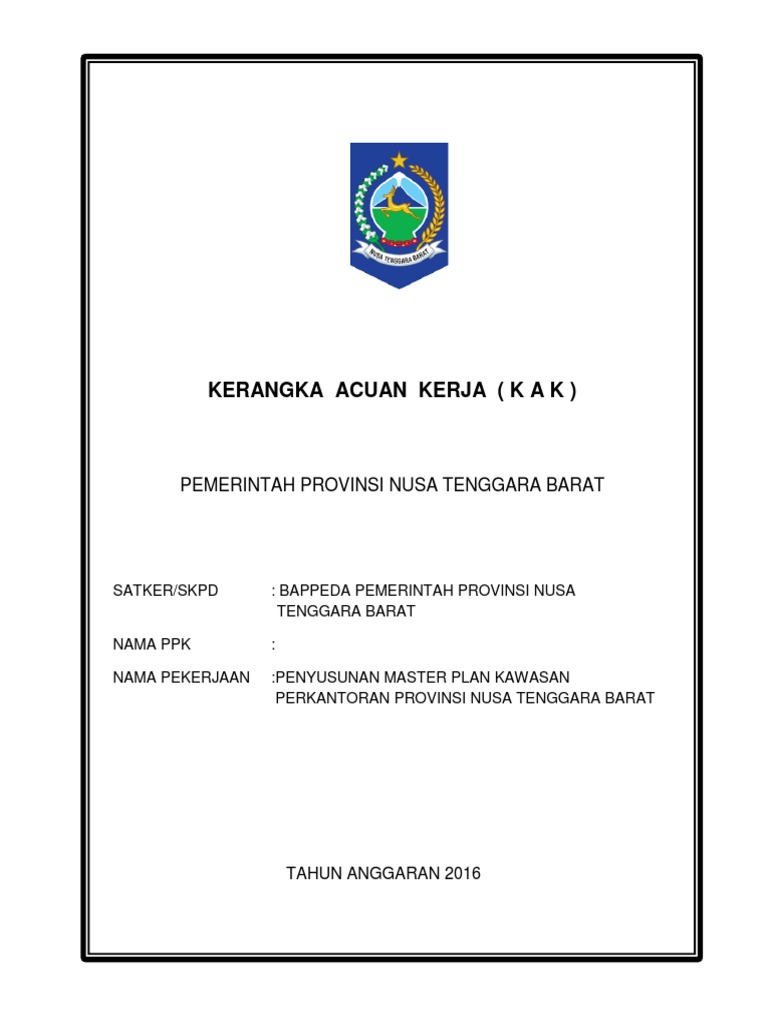 Kak Masterplan Kompleks Perkantoeran | PDF