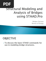 STAAD - Pro V8i Modeling Guide | PDF | Menu (Computing) | Icon (Computing)