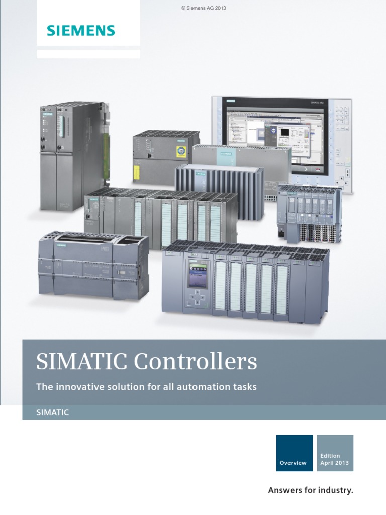 Brochure Simatic-Controller Overview en PDF | PDF