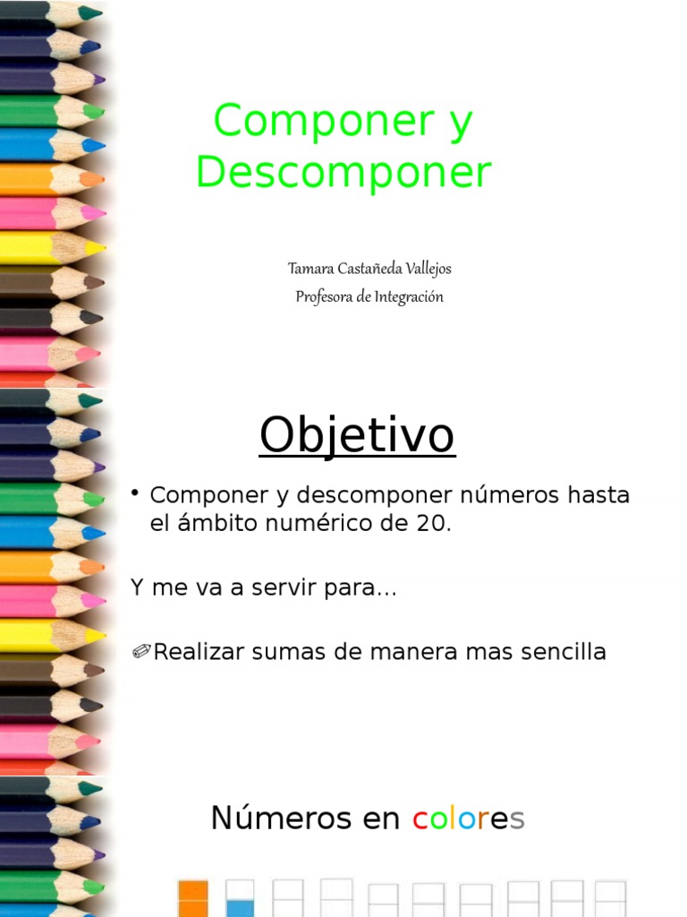 Componer y Descomponer | PDF