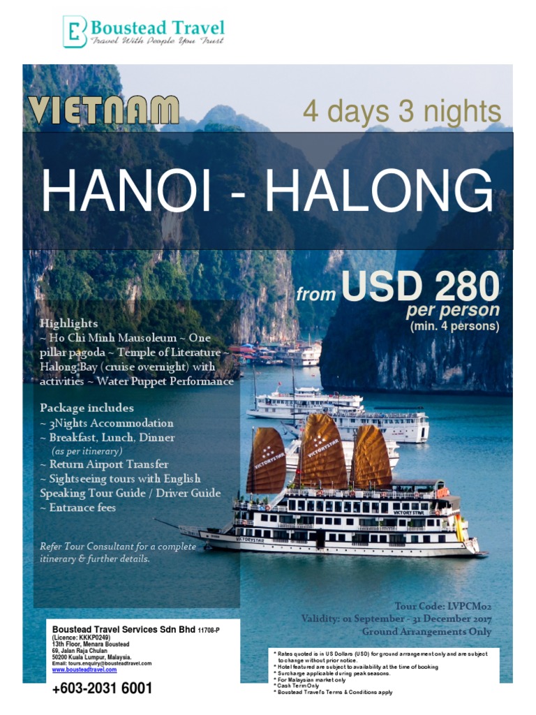 Vietnam - Hanoi Halong | PDF