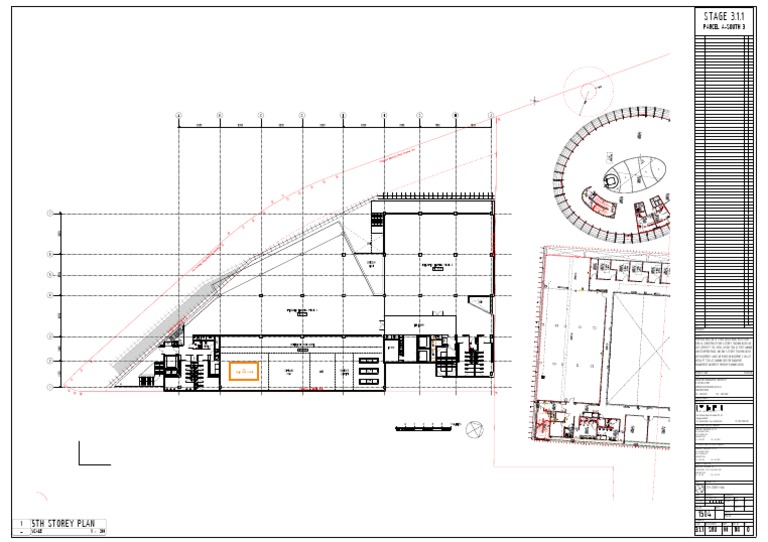 AS3 ARCHI 120.70-5th Storey Plan | PDF | Engineering