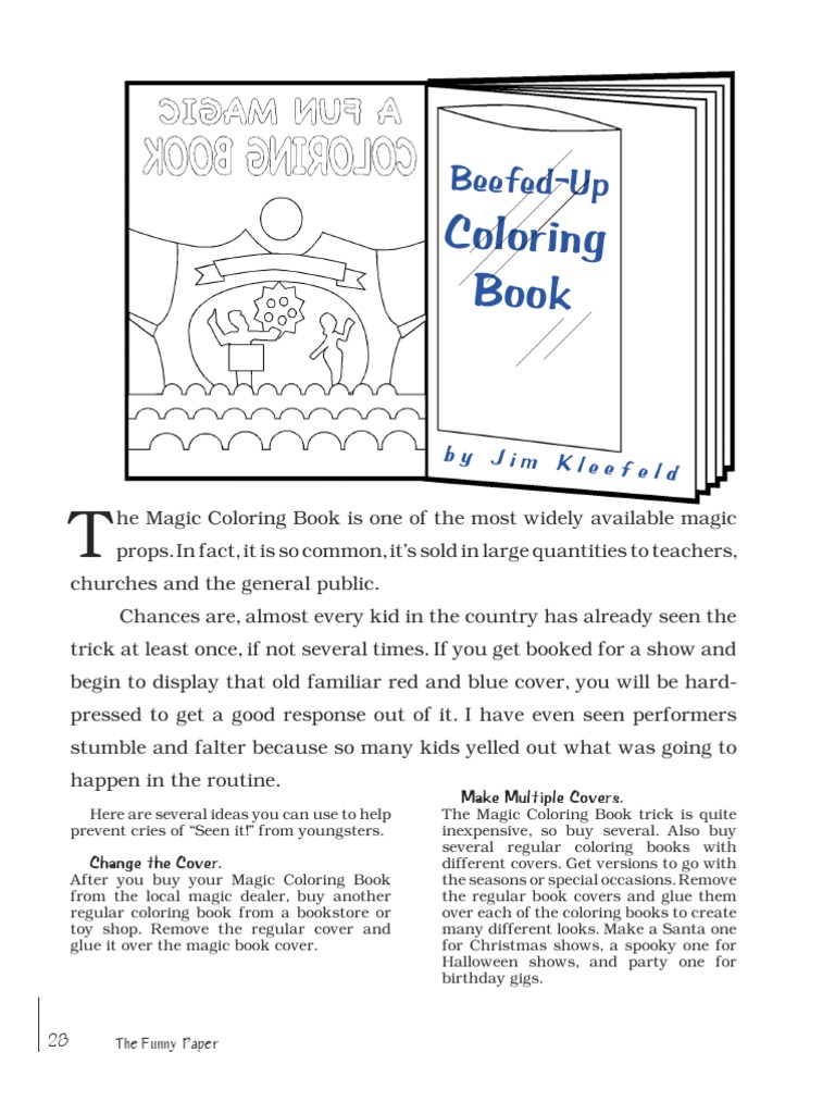 Magic Coloring Book | PDF | Notebook | Books