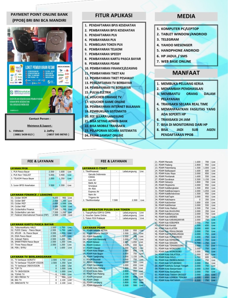 Brosur Ppob (Repaired) | PDF