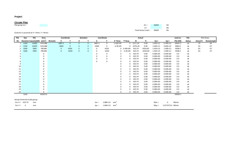 pile ecc check.pdf | Mathematics | Nature