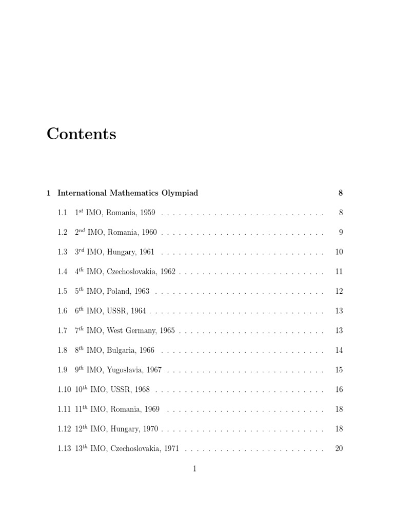 Math Olympiad Problems Collection v2 PDF | PDF | Triangle | Circle